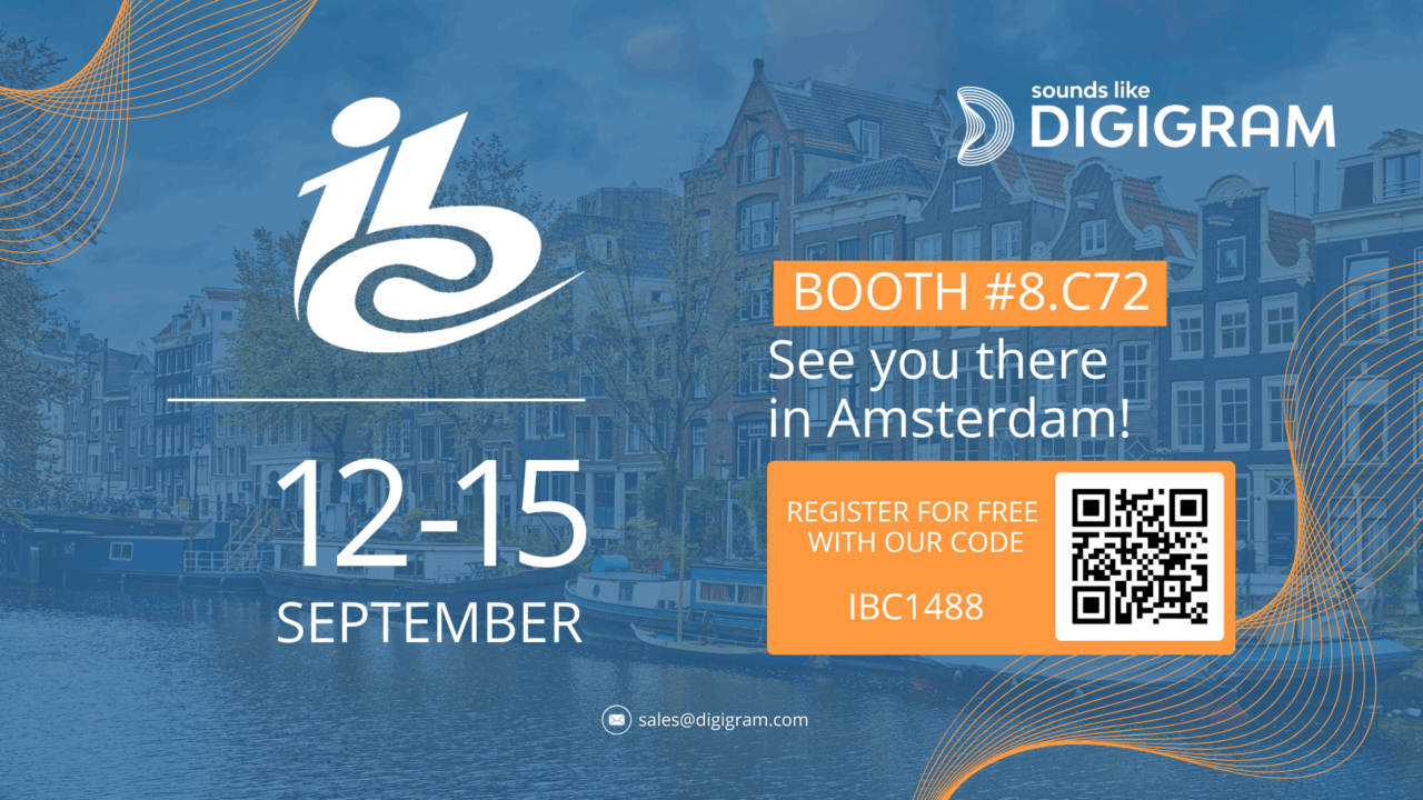 DIGIGRAM AT IBC 2025 - Digigram